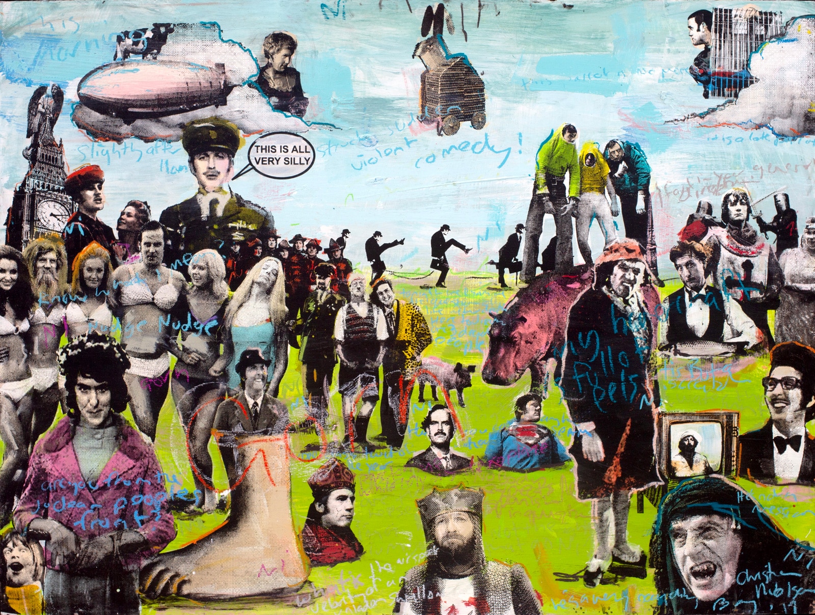 This Is All Very Silly - Christian Nicolson Art